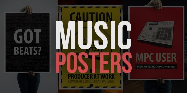 Creative Music Posters - Akai MPC, Beats, Music Producer