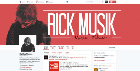 6 Twitter Marketing Tips for Music Producers & Muscians