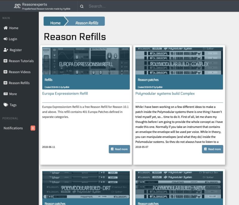 Best FREE Reason Refills & FREE Combinator Patches