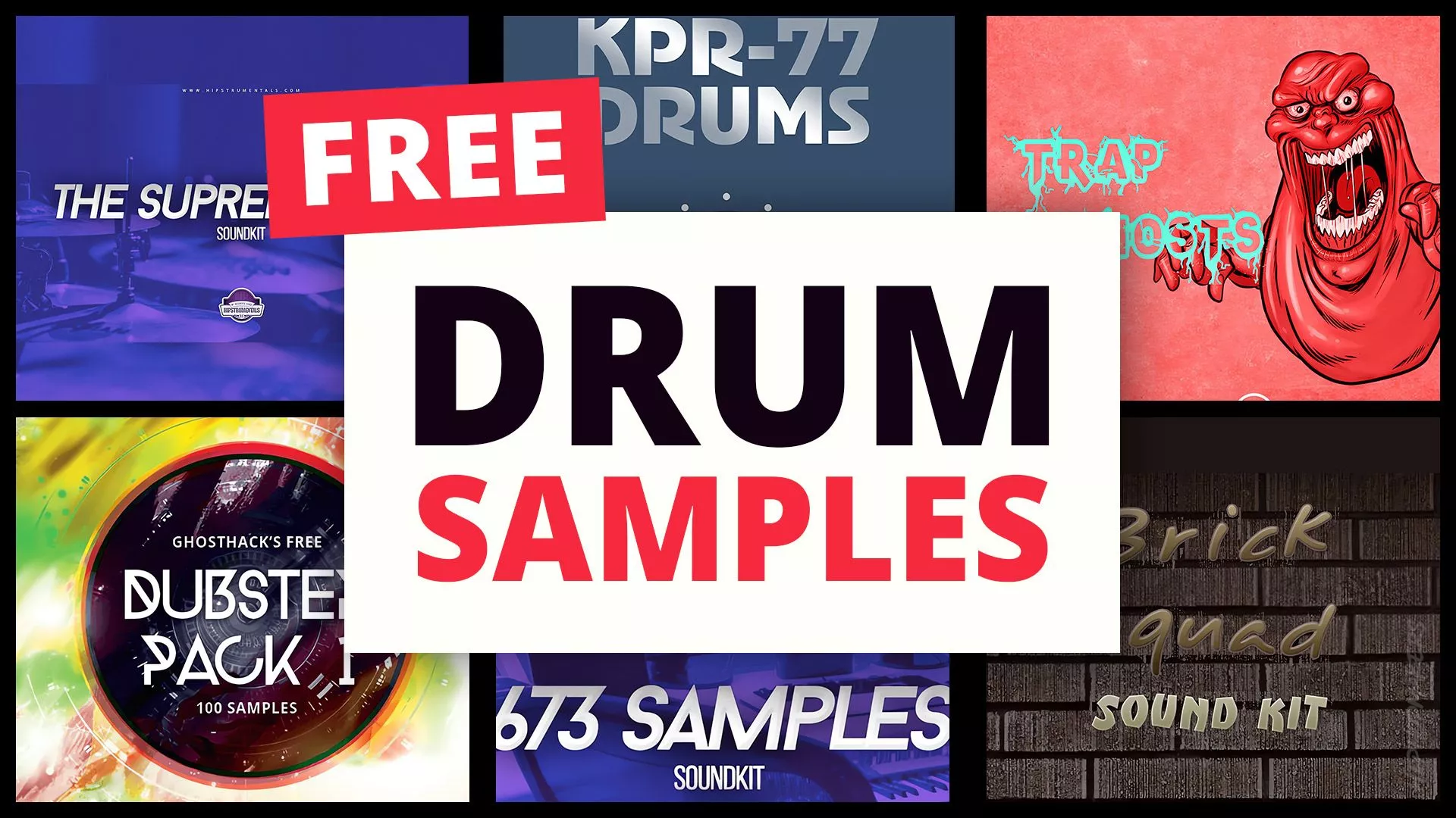 2,000 Free Drum Samples For Music Producers