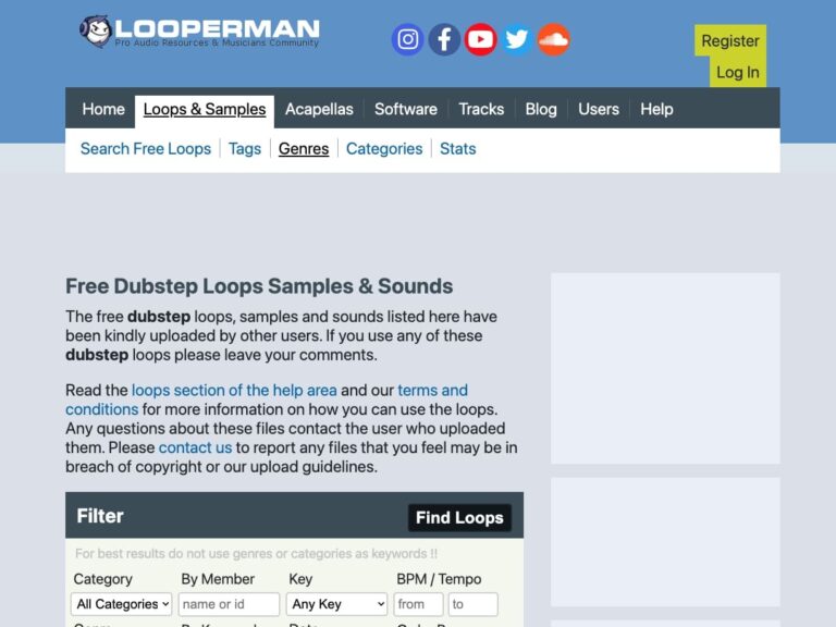 5,000 Free Dubstep Samples, Loops, & Dubstep Sample Packs
