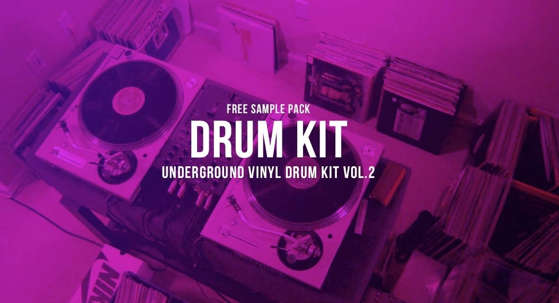 15 FREE Vinyl Drum Kits, Loops, & Vinyl Drum Samples