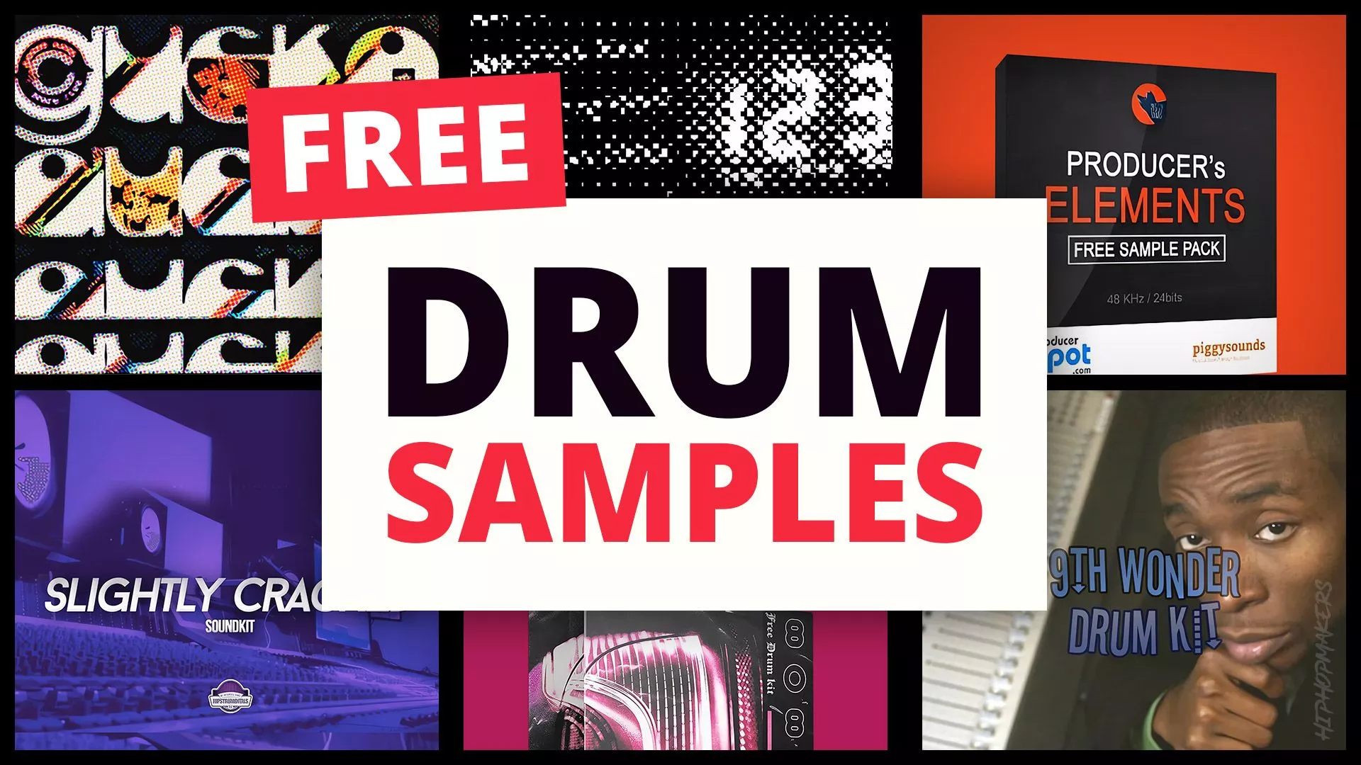 25 FREE Drum Sample Packs