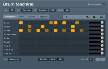 20 FREE Online Drum Machines & Drum Sequencers