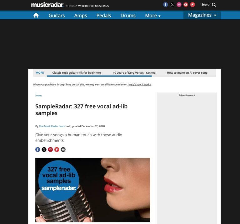 2,500 Free Vocal Samples, Vocal Loops, & Vocal Sample Packs