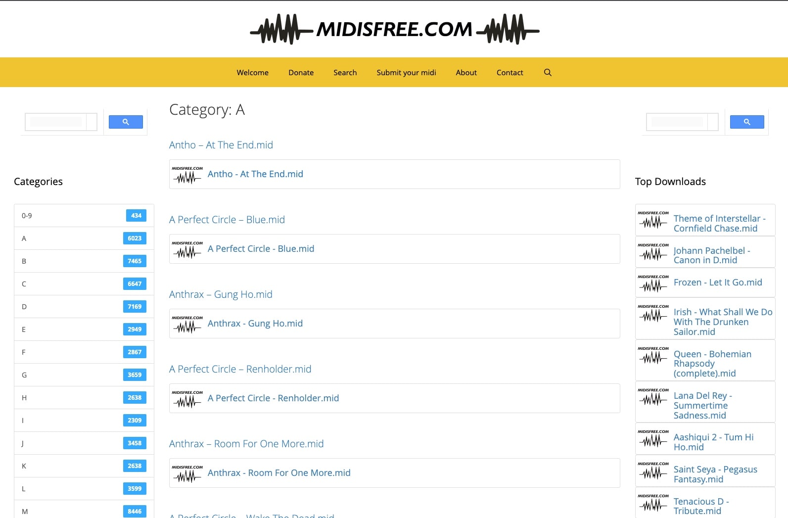 FREE MIDI Files & MIDI Songs: The 14 Best Websites