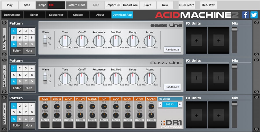 20 FREE Online Drum Machines | Drum Machine Online