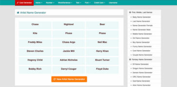 15 FREE Music Producer Name Generator Tools