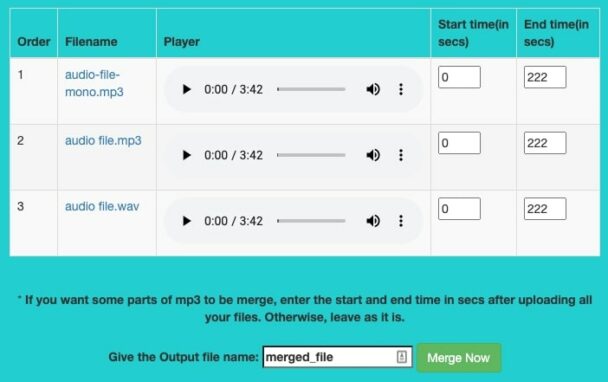 13 FREE Online Audio Joiners to Merge Audio Files