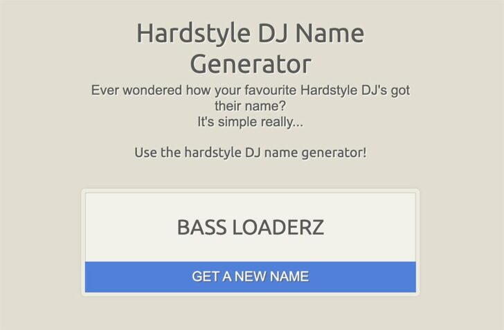 17 Best Free Dj Name Generators Get Dj Name Ideas