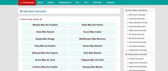25 FREE Rap Name Generator Apps To Get Rap Name Ideas!!!