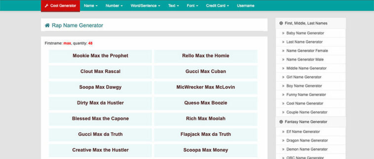 25 FREE Rap Name Generator Apps To Get Rap Name Ideas!!!
