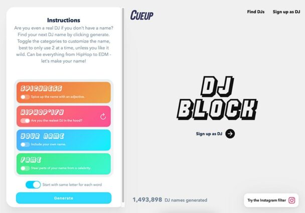 15 FREE DJ Name Generator Websites For DJ Name Ideas!
