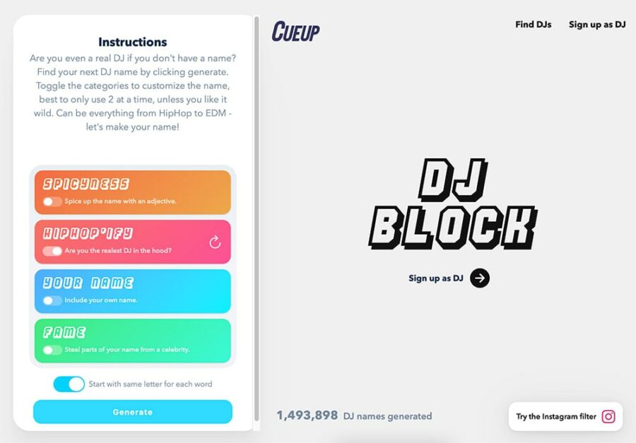 15 FREE DJ Name Generator Websites For DJ Name Ideas!