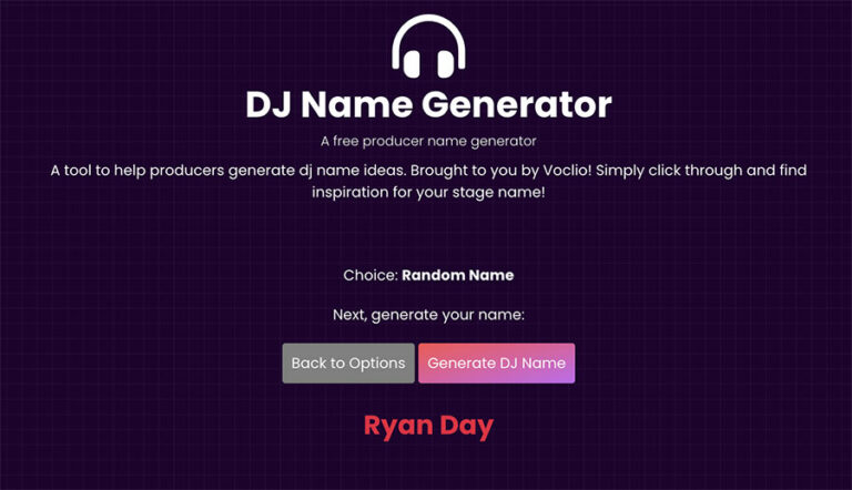 25 Best Free Rap Name Generators to Get Ideas in Minutes!
