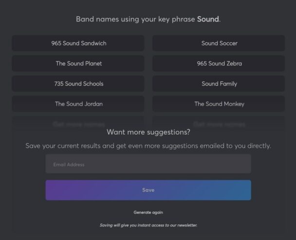 10 FREE Music Artist Name Generator Apps For Ideas!
