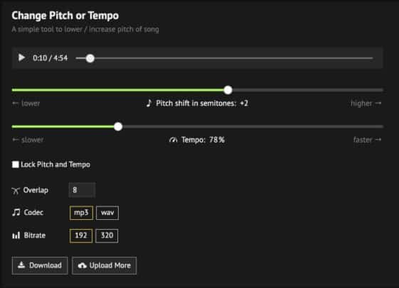 14 FREE Online Pitch Changer & Pitch Shifter Apps