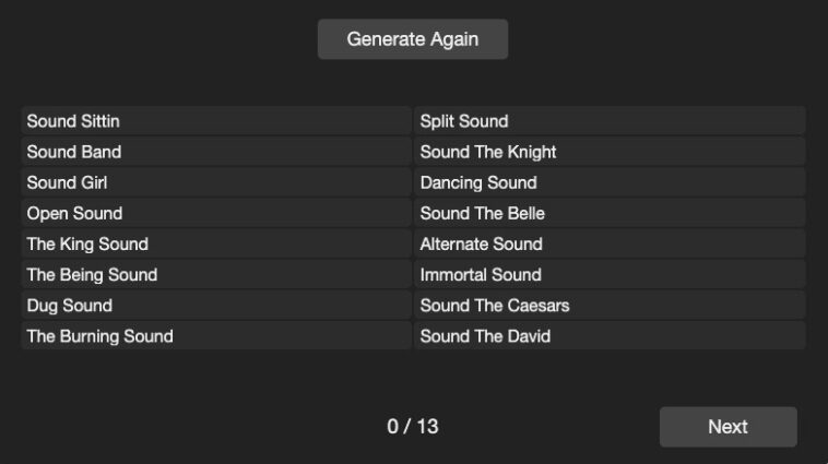 29 FREE Band Name Generator Apps For Band Name Ideas!!!