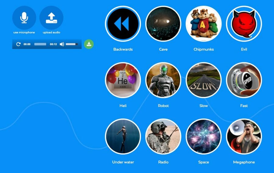 10 Free Online Voice Changer Apps ( 50 Voice Effects )