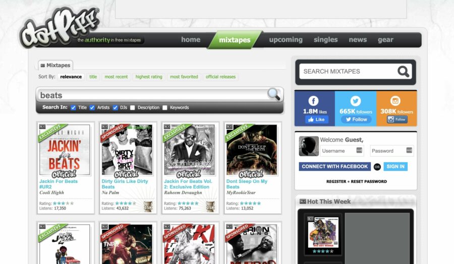 Download Free Beats & Instrumentals - 15 Best Websites