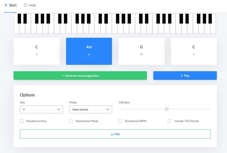10 FREE Chord Progression Generator Apps ( Piano & Guitar )
