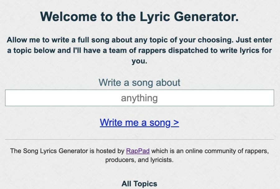 10 Free Rap Generator Apps to Get Rap Lyric Ideas