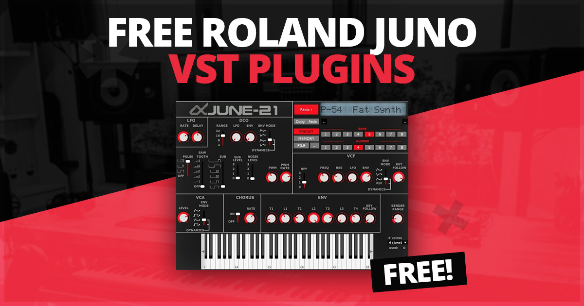 15 FREE Roland Juno 106 VST Emulator Plugins For 2025!