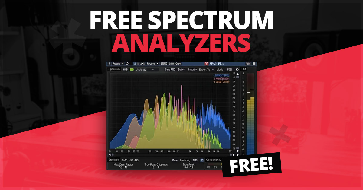 20 FREE Spectrum Analyzer VST Plugins