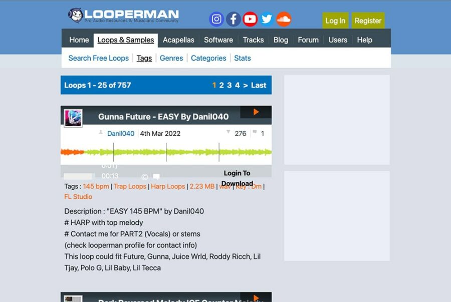 1,000 Free Guitar Samples, Loops, & Free Guitar Sample Packs