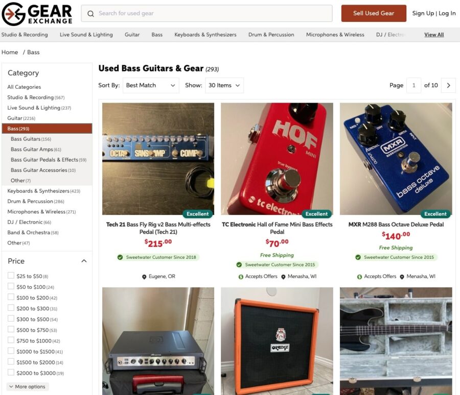 10 Best Websites To Buy Used Musical Instruments For 2025