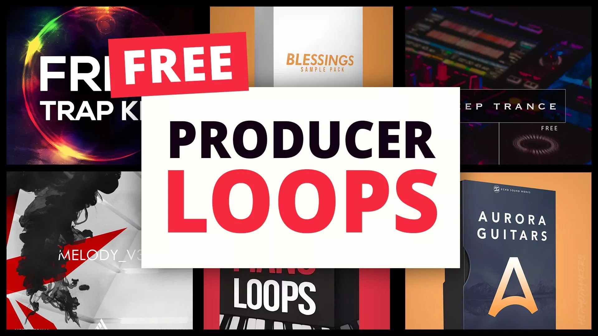 1,000 Free Producer Loops, Producer Samples, Producer Packs