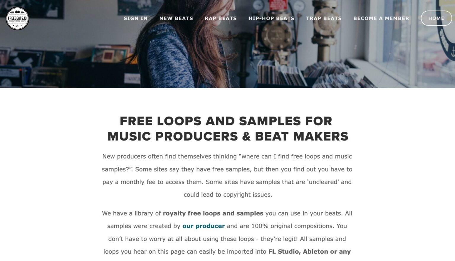 1,000 Free Producer Loops, Producer Samples, Producer Packs