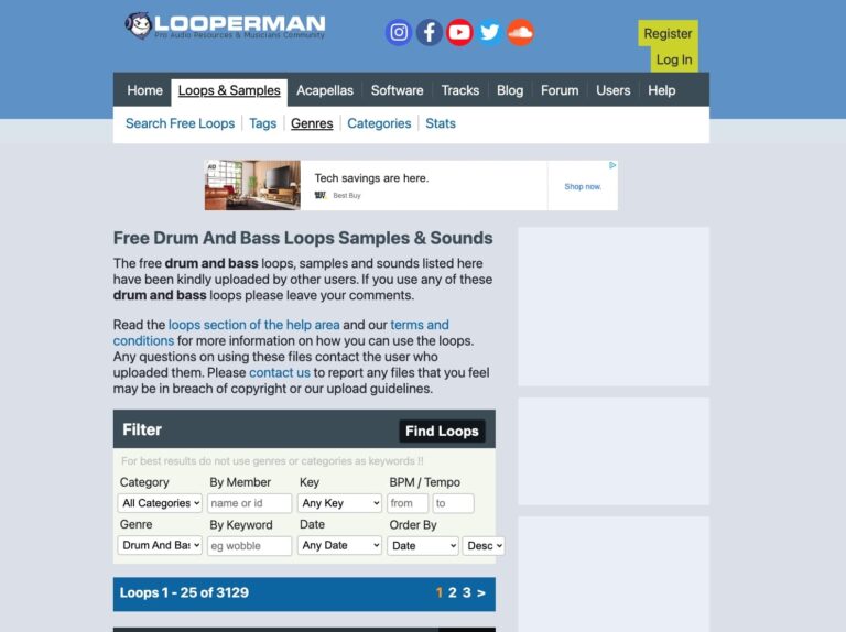 1,200 Free Drum & Bass Samples, Loops, & Sample Packs