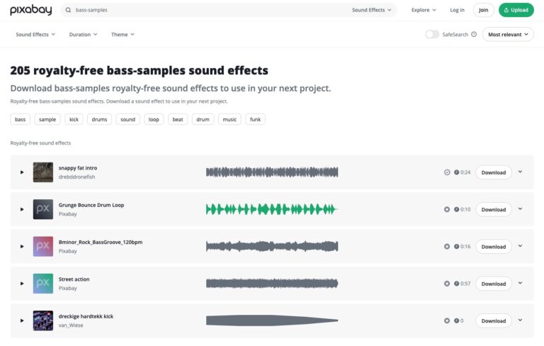 900 Free Bass Samples, Loops, & Bass Sample Packs [2025]