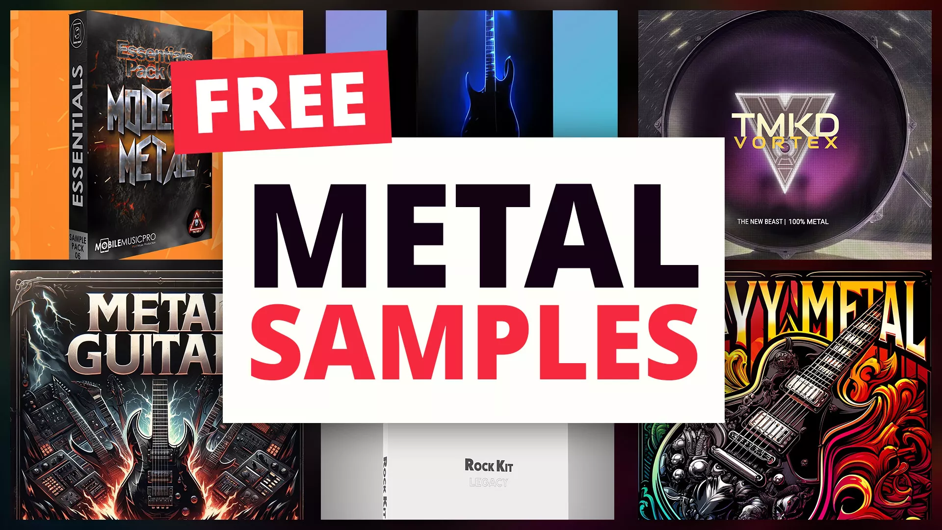 1,000 Free Metal Samples, Sounds, Loops, & Sample Packs