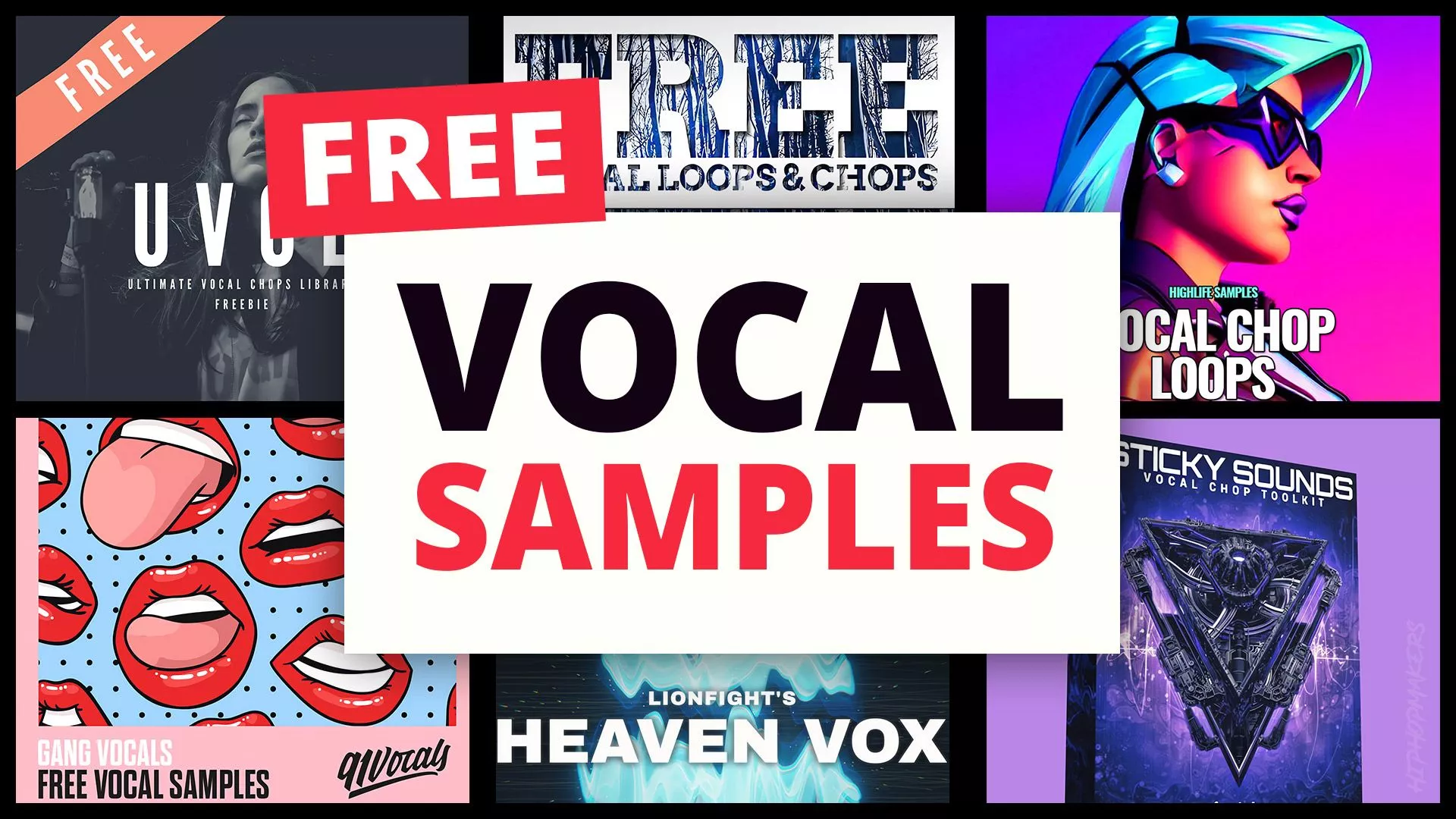 2,000 Free Vocal Chops, Samples, & Vocal Chop Packs