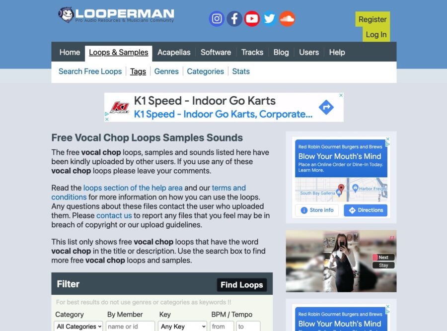 2,000 Free Vocal Chops, Samples, & Vocal Chop Packs