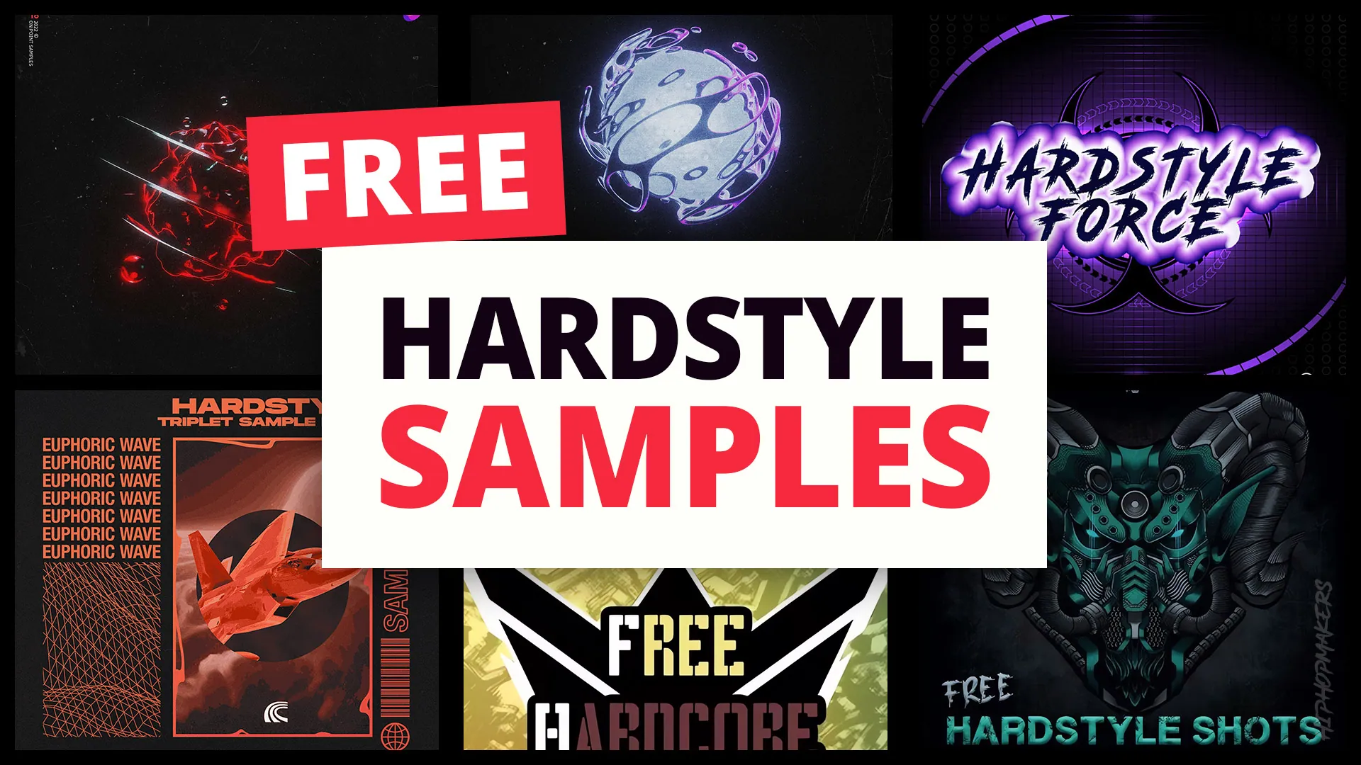 1,800 FREE Hardstyle Samples & Hardstyle Sample Packs