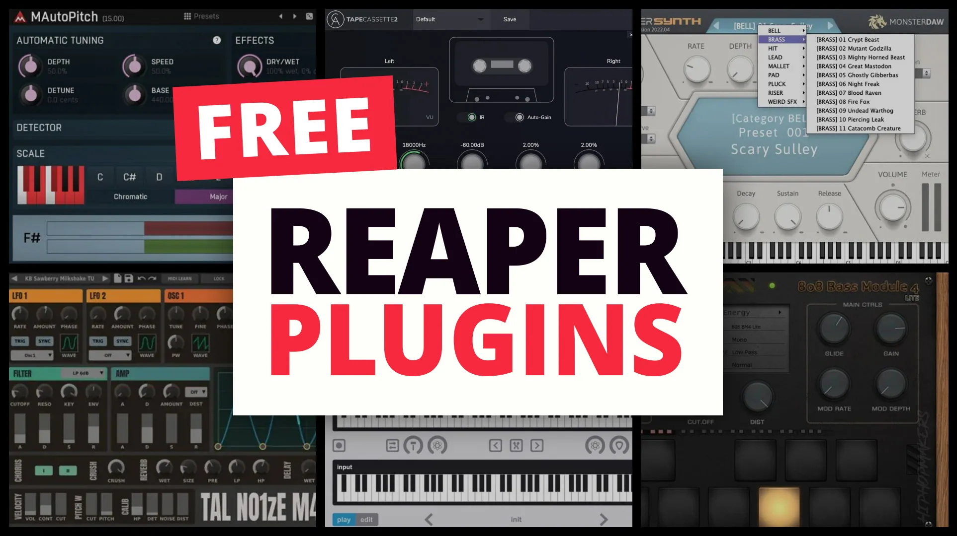 15 FREE Reaper VST Plugins For 2025!