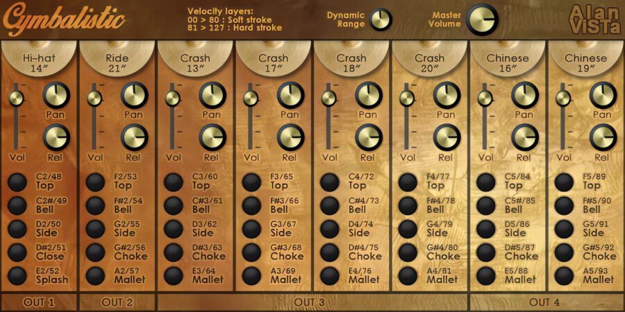 FREE Cymbalistic Cymbal VST w/ 8 Crash Cymbals (PC & Mac)