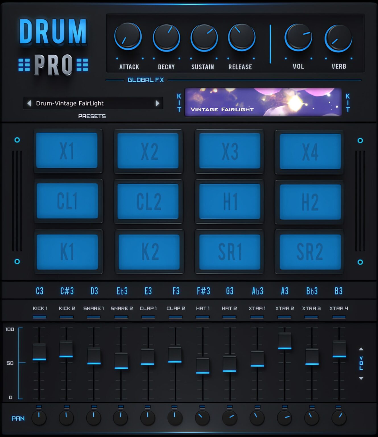 Drum Pro VST w/ 20 FREE Drum Kits (PC & Mac)