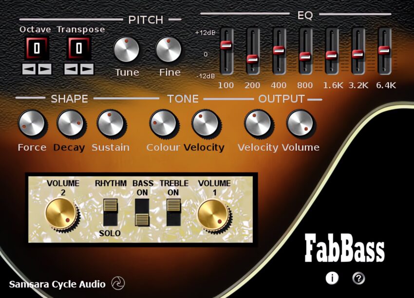 FREE FabBass Violin Bass VST ( Windows )