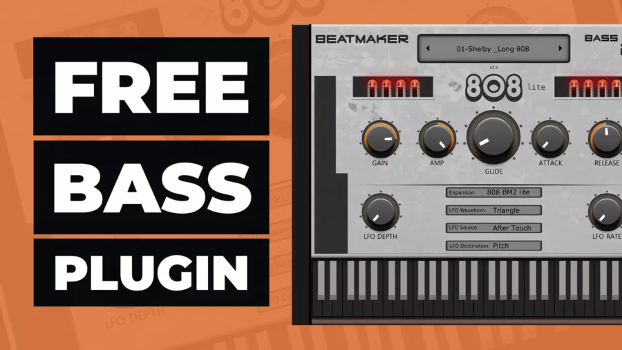 808 Bass Module 2 Lite VST w/ 10 FREE Presets ( PC & Mac )