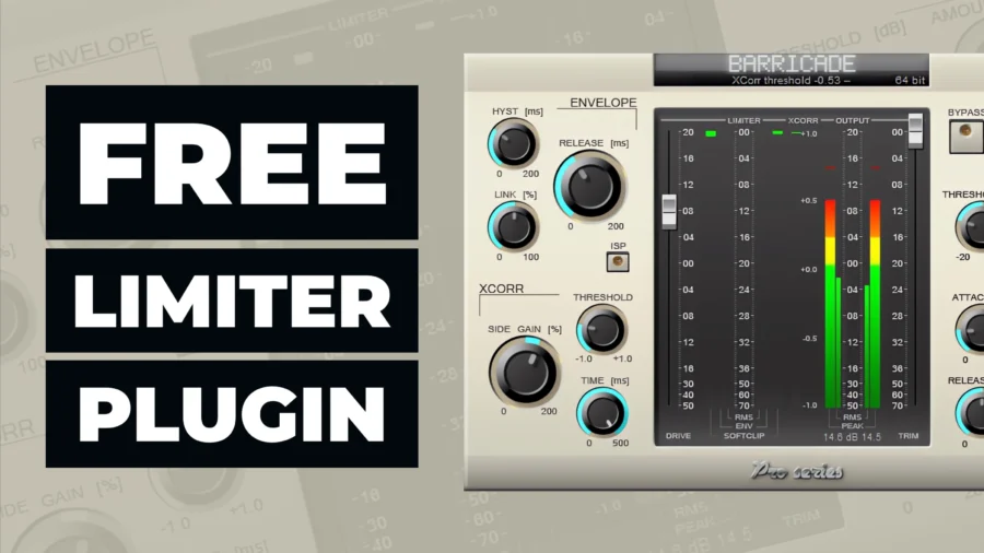 FREE Barricade Pro Limiter VST w/ Multi-Factor Limiting (PC)