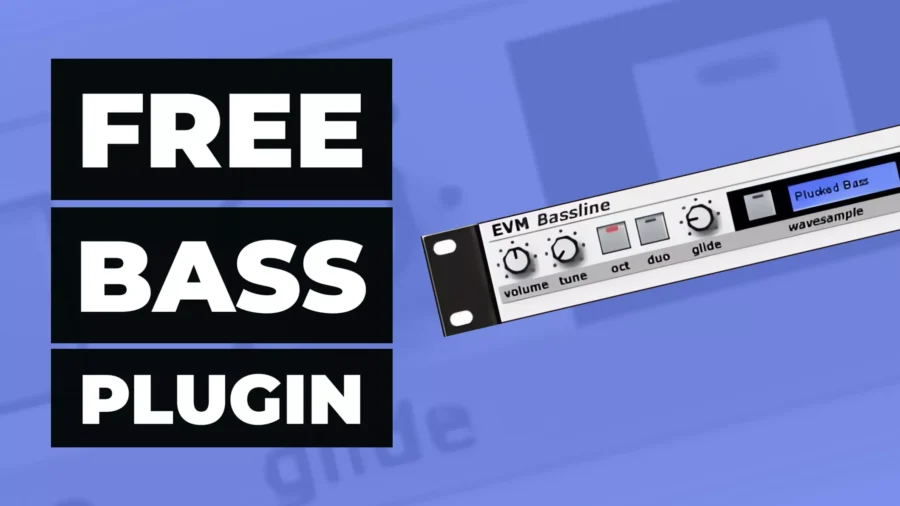 FREE Bassline VST Plugin by EVM Synths ( Windows )