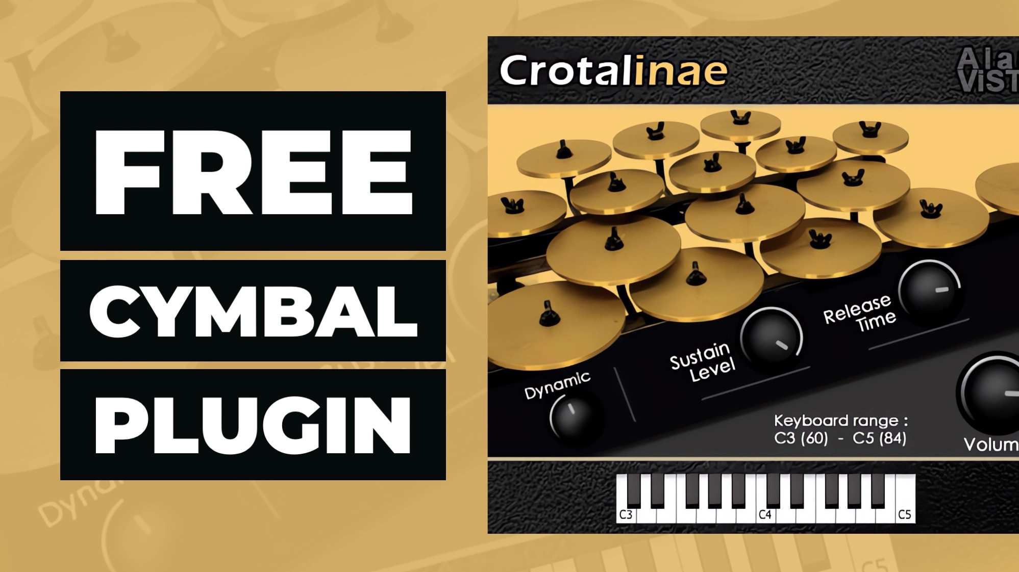 FREE Crotalinae Cymbal VST w/ 25 Stereo Samples