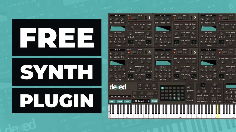 Dexed FM Synth VST w/ 1,000 FREE Presets (PC & Mac)