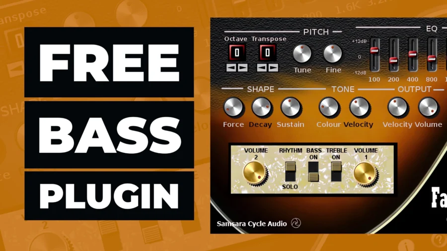 FREE FabBass Violin Bass VST ( Windows )