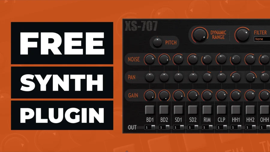 FREE XS-707 Drum VST w/ 1,900 Drum Samples ( PC & Mac )