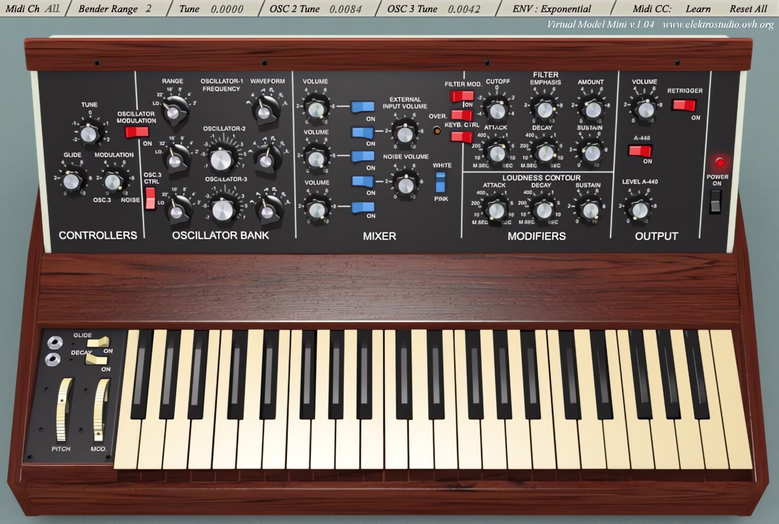 FREE Model Mini Analog Synthesizer VST (Windows)